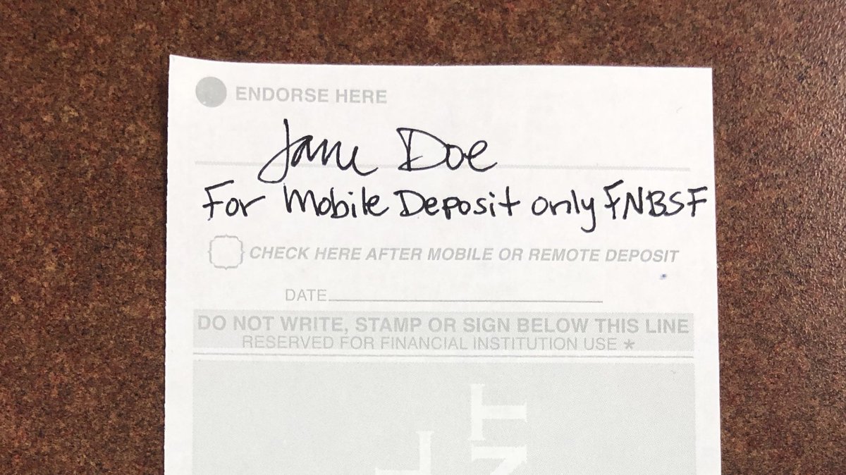 First Convenience Bank Checks