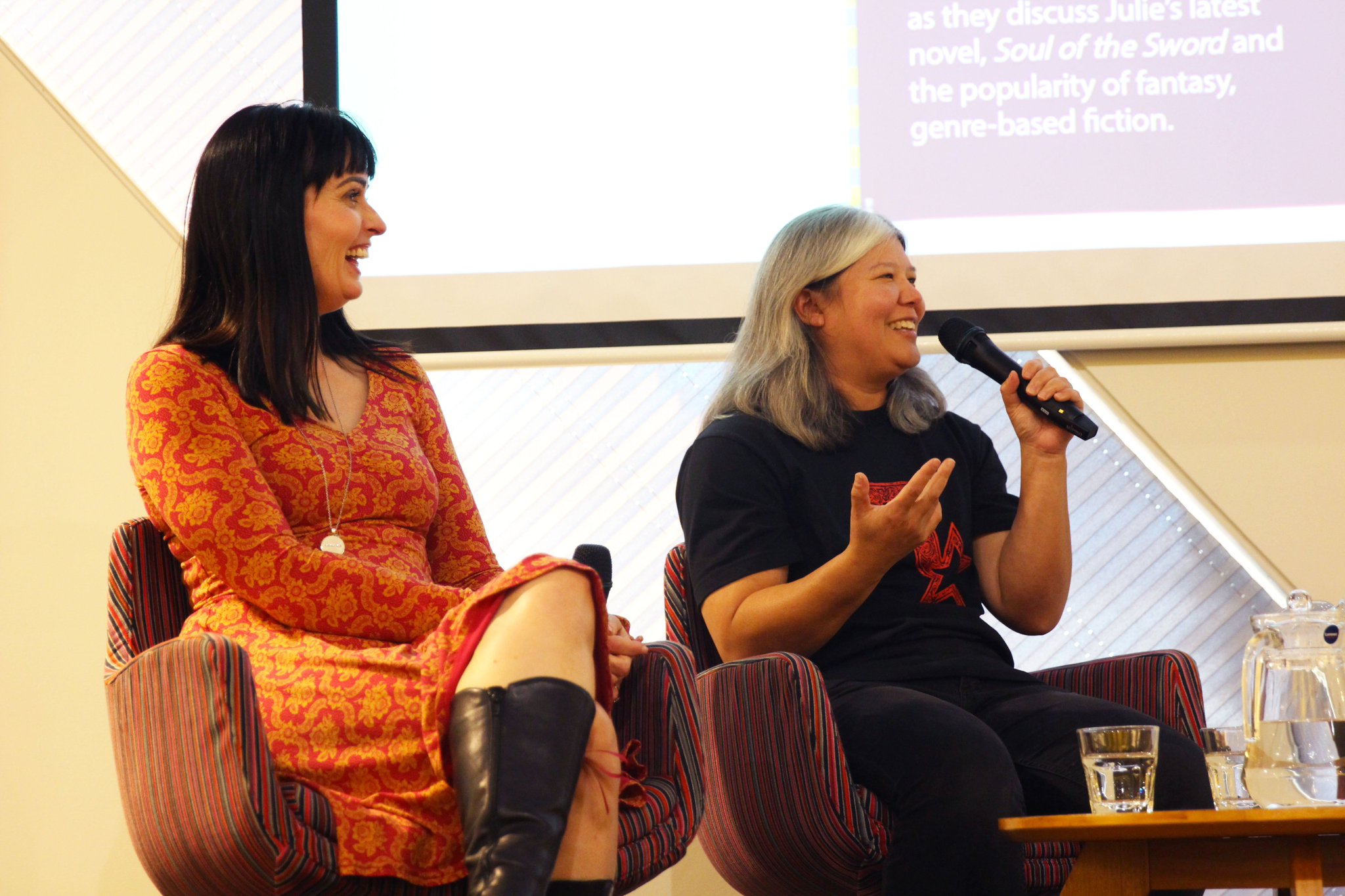 Brisbane Libraries on Twitter: "We had such a great time with @Jkagawa, Kim Wilkins and ...