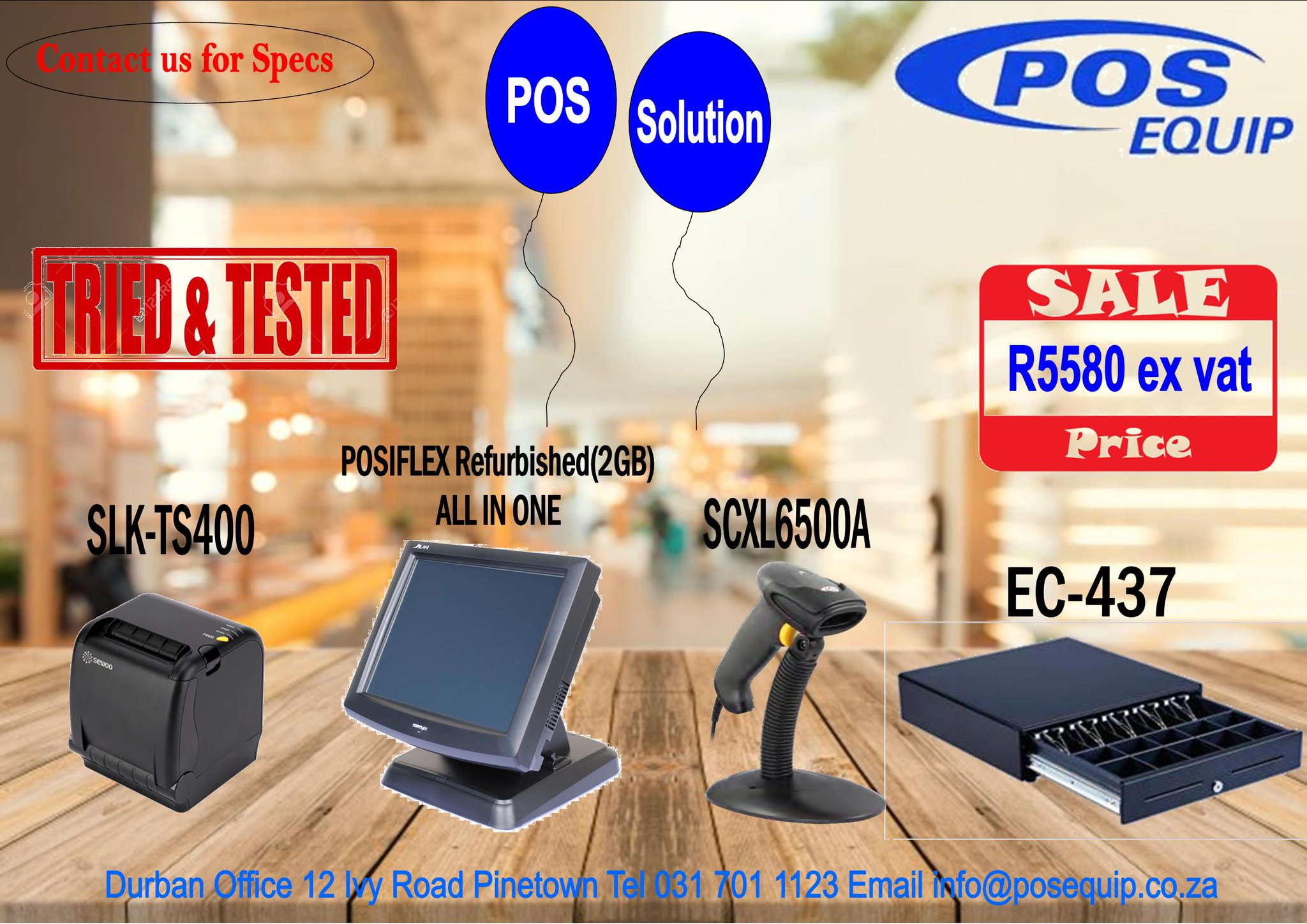 Posequip on Twitter: "#POS #POINT OF #SALE SPECIAL OFFER !!! CALL US FOR MORE INFO 031 701 1123/ ...