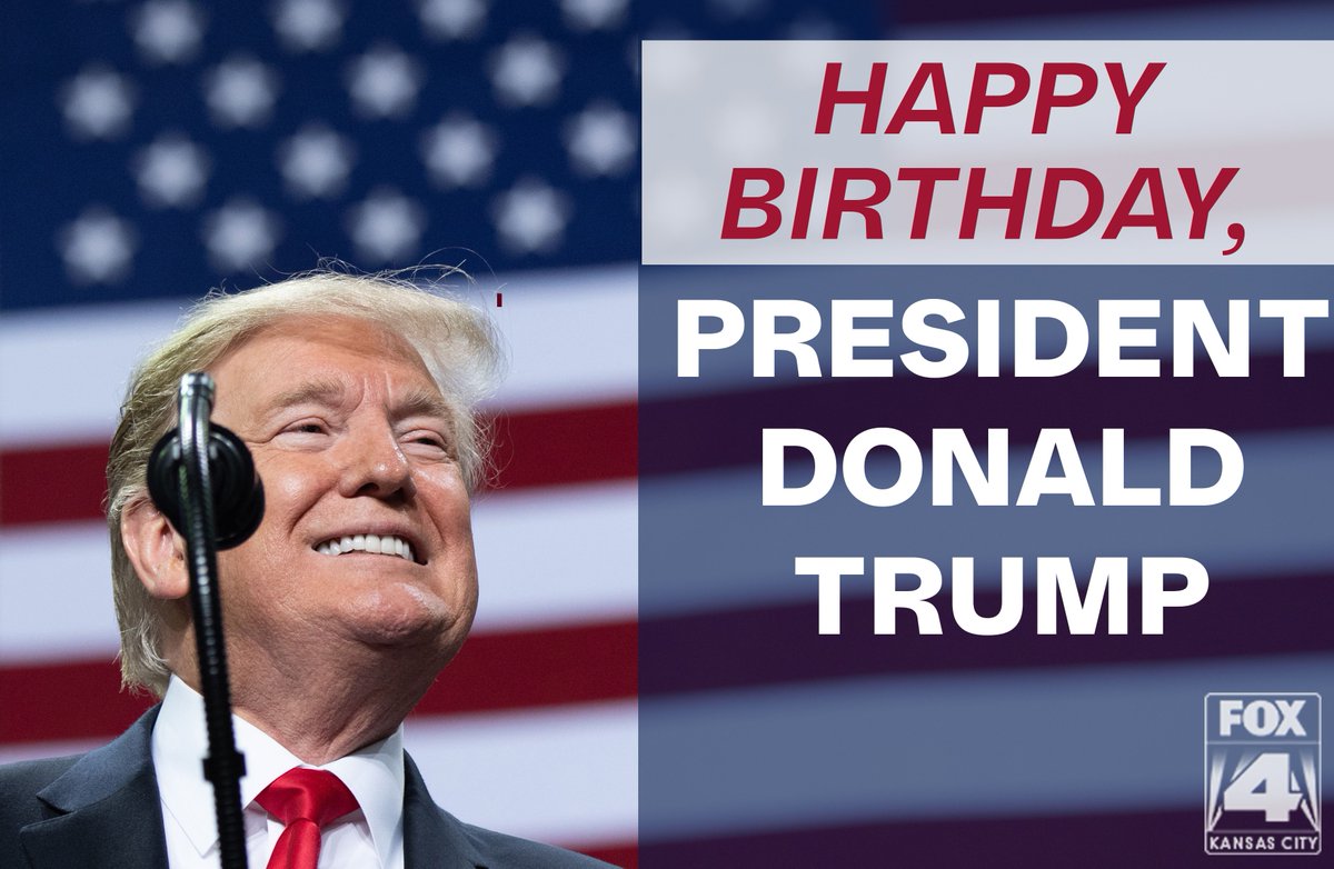 Happy Birthday President Trump! He turns 73 years old today. | Scoopnest
