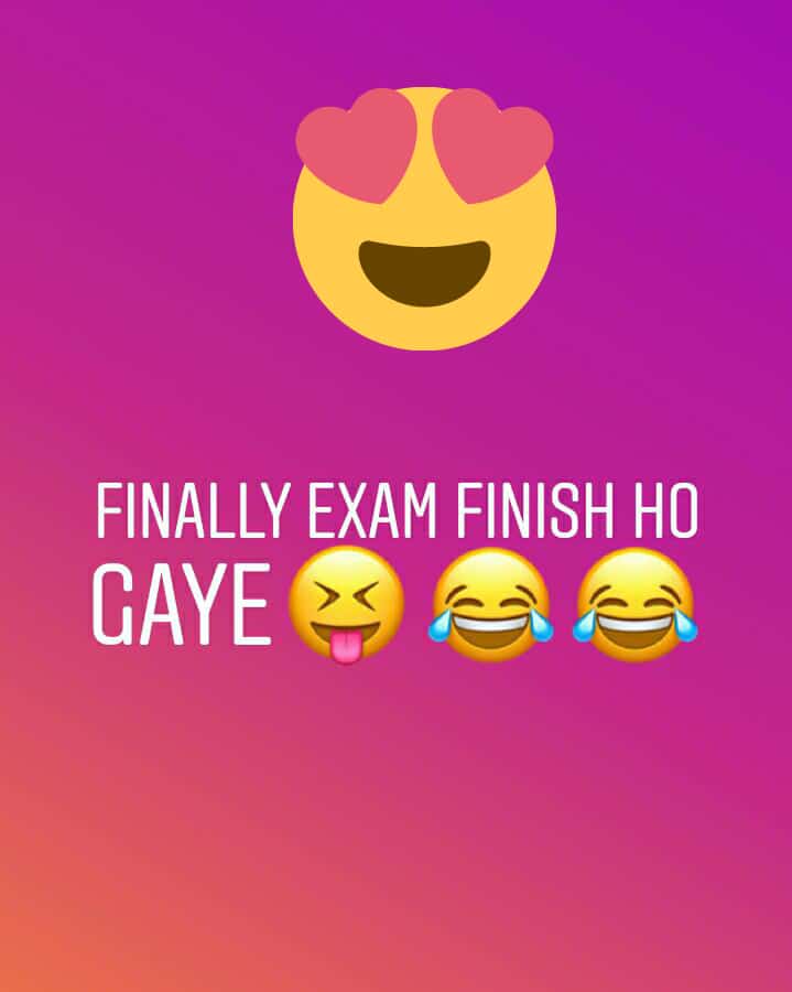 Exam Finished Status