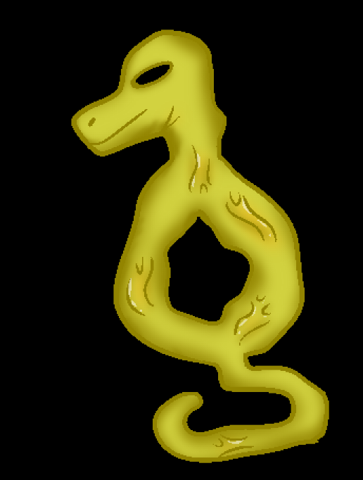 Adventure Atari Dragons Mouth Open