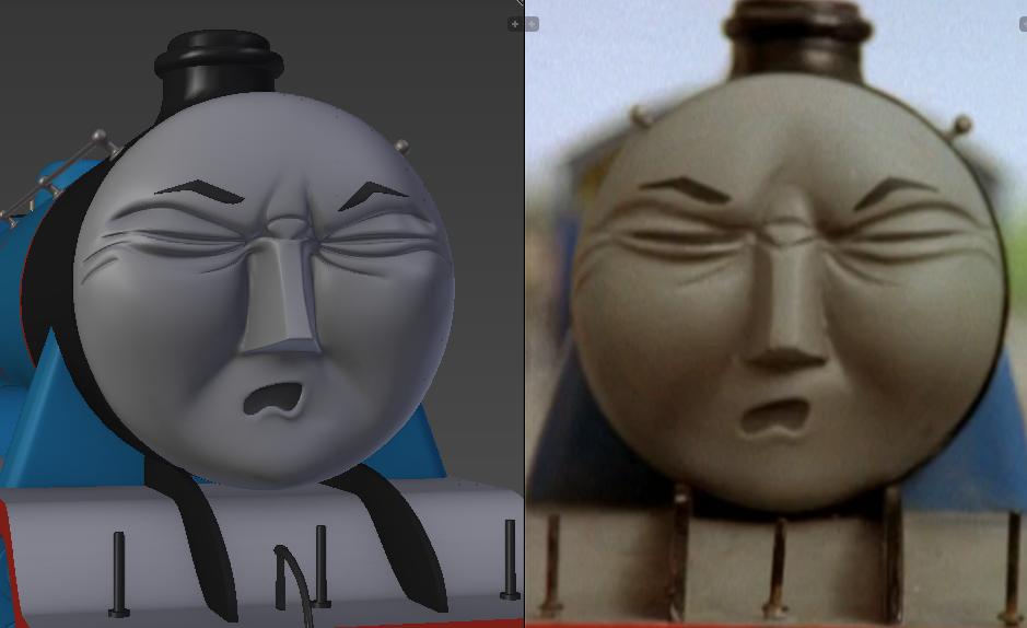 Thomas And Friends Gordon Mad Face