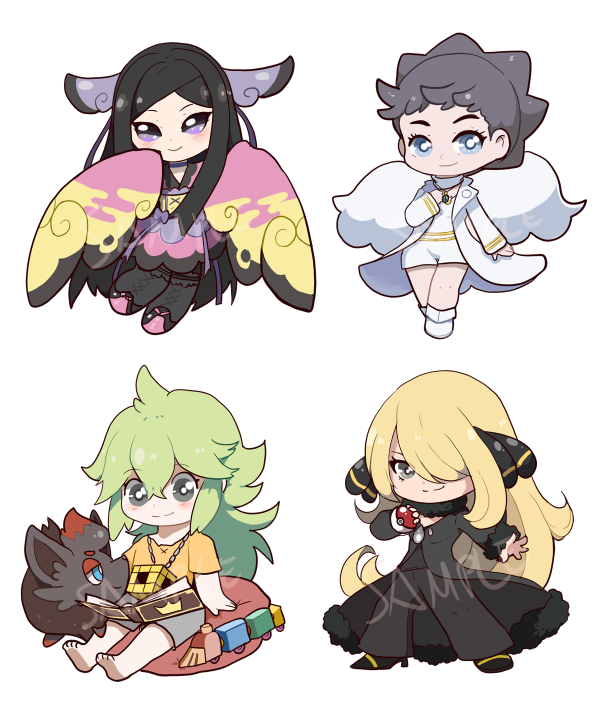 N Pokemon Chibi