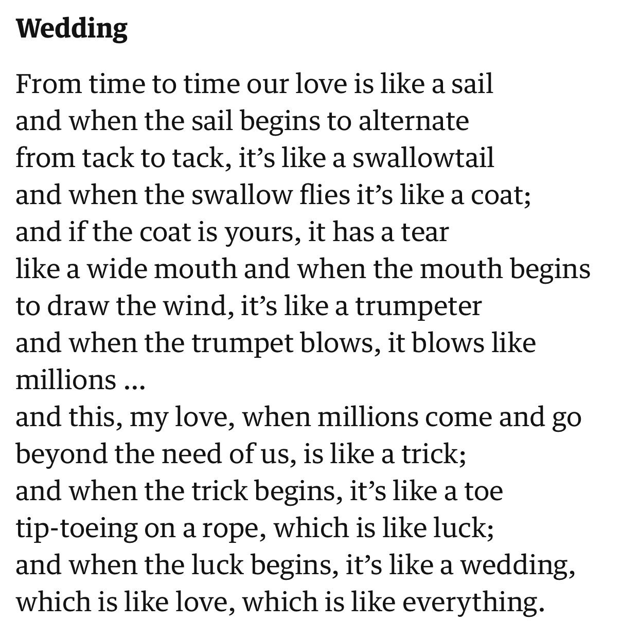 Alice oswald wedding | Beachweddingtips.com