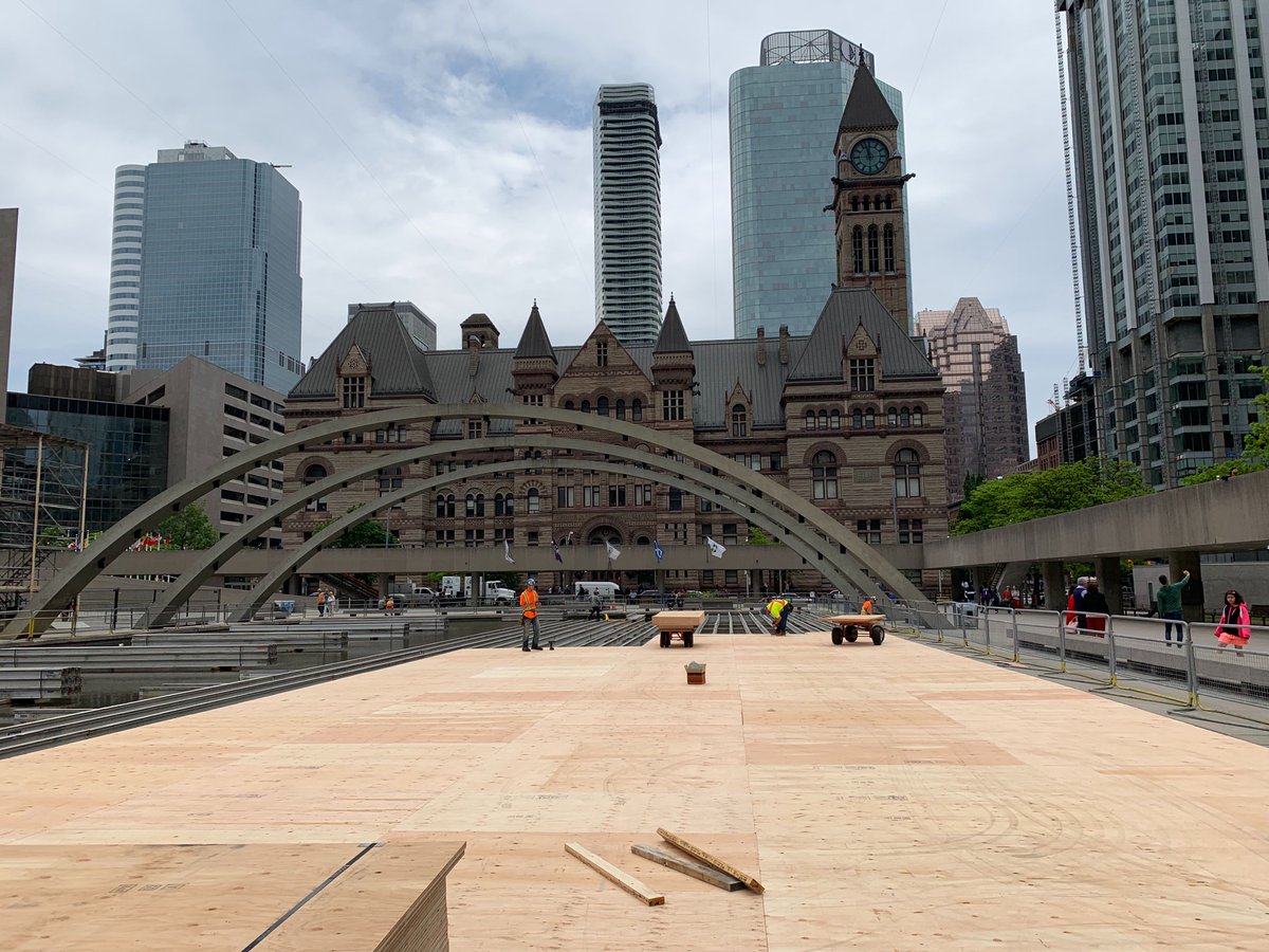 Nathan Phillips Square: They're starting to get Nathan Phillips Square ...