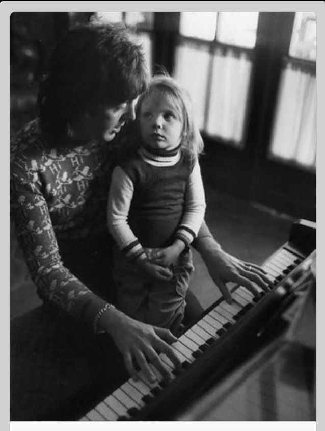 Paul Mccartney Playing Piano