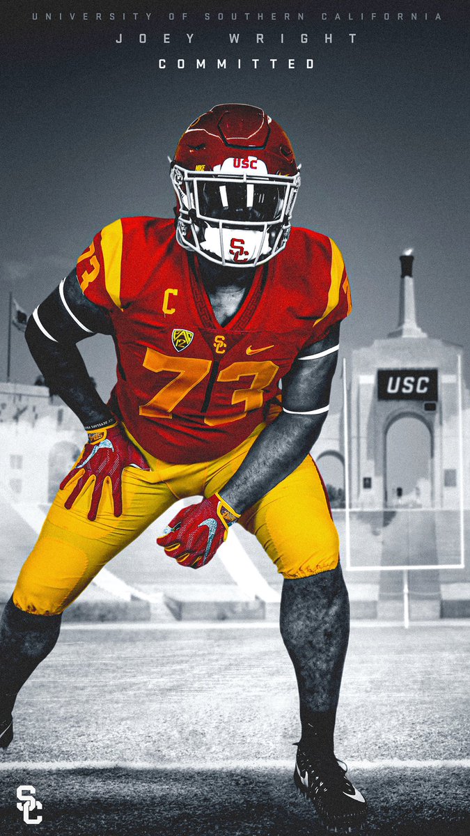 2020 3* OT Joey Wright commits to USC : r/CFB