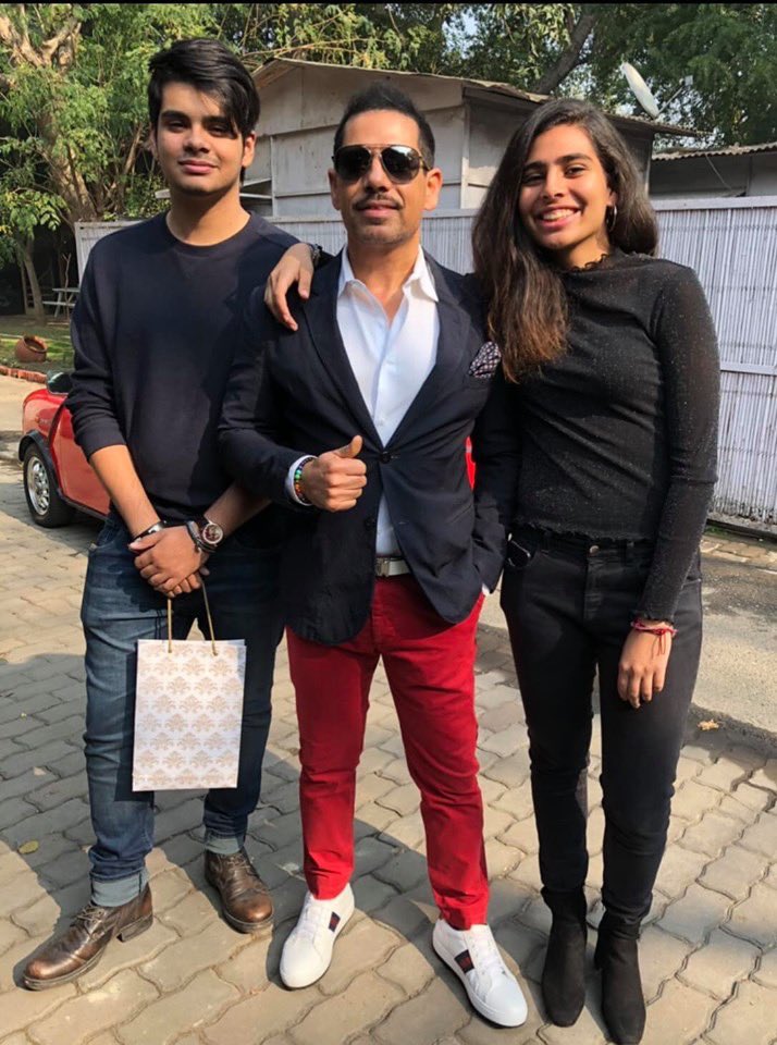 Robert Vadra Kids