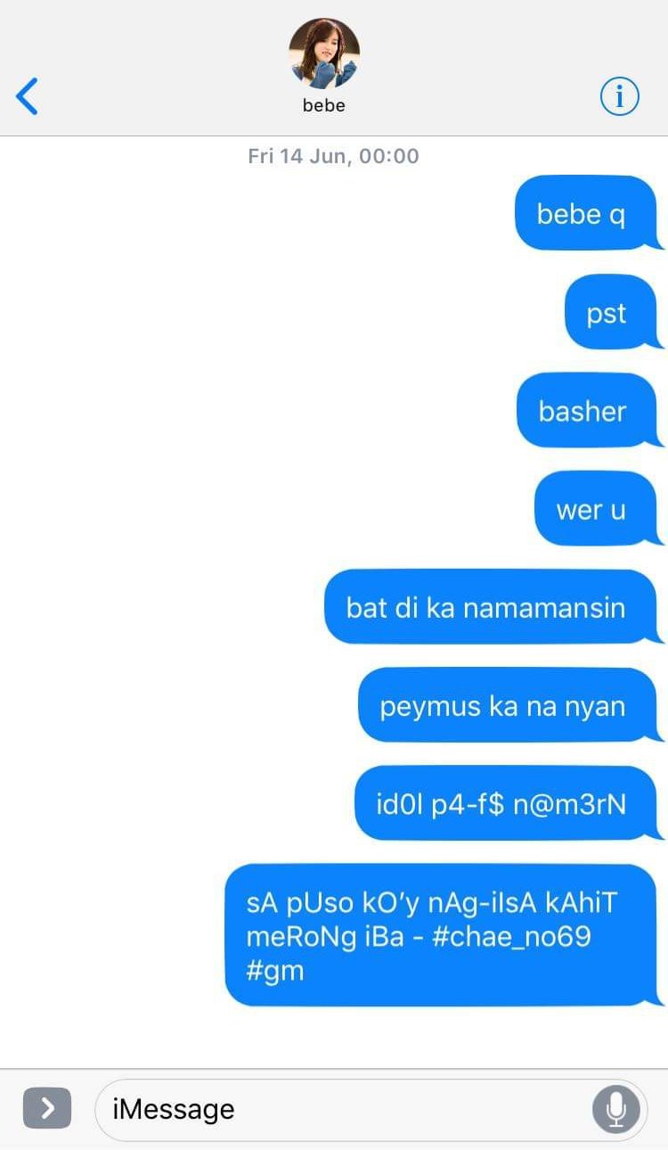 Jejemon Text