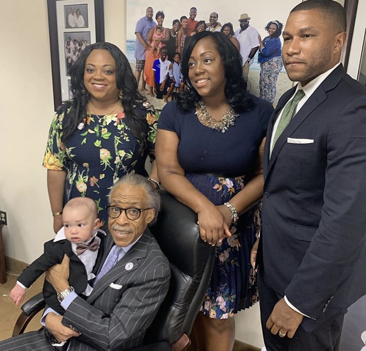 With my daughters Dominique and Ashley, my son-in-law Marcus and my ...