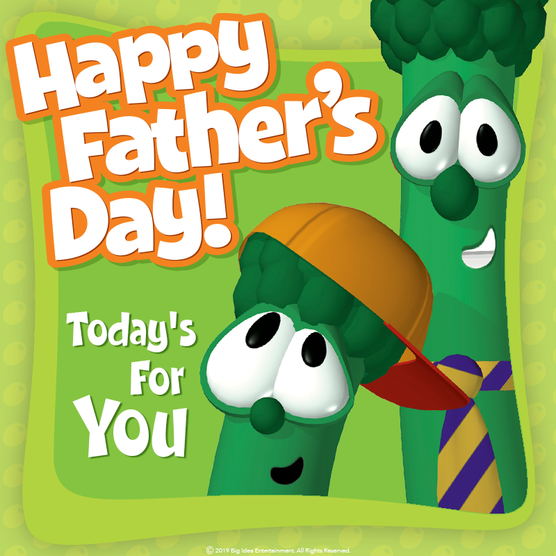 Veggie Tales Dad Asparagus