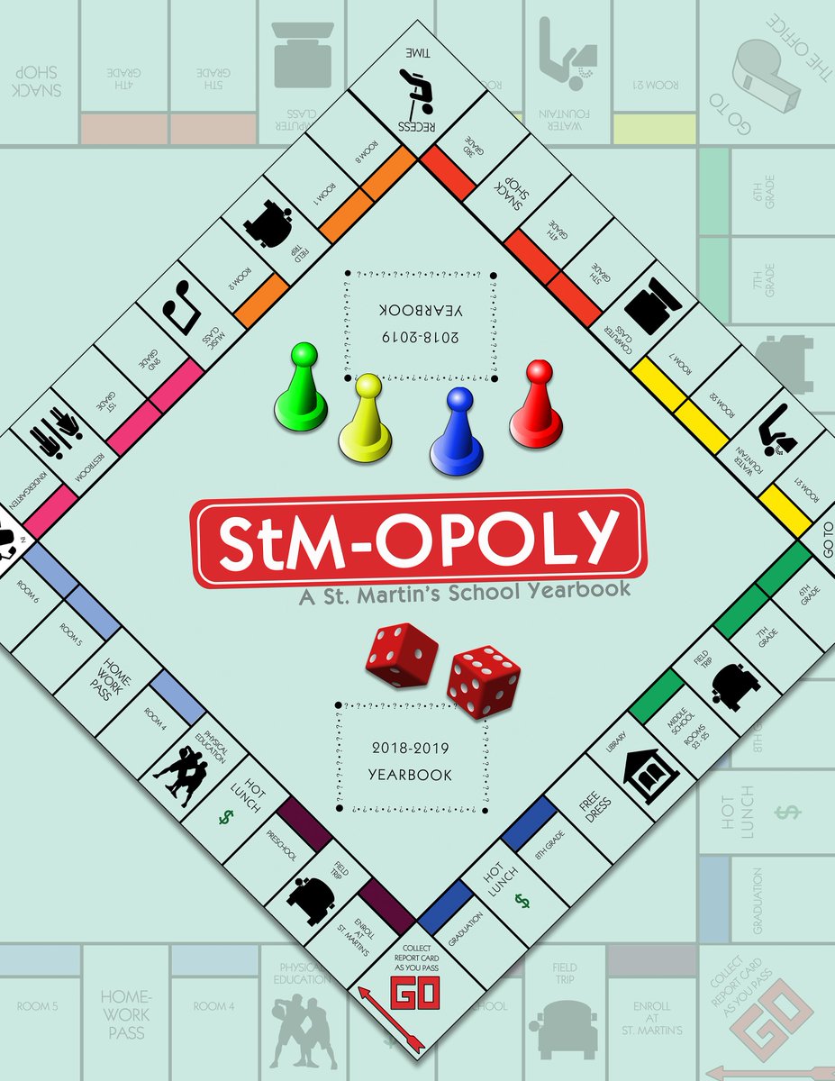 Monopoly Yearbook Cover