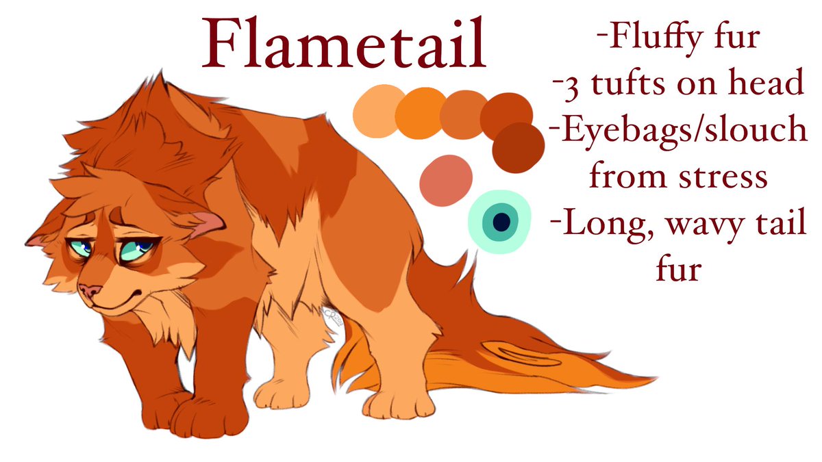 Warrior Cats Flametail