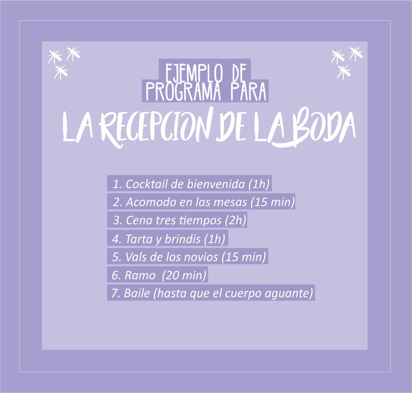 Tres Programas De Bodas