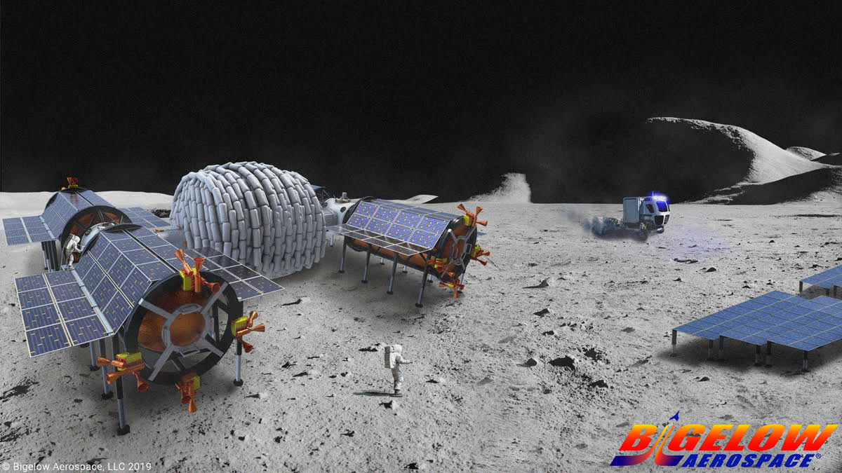 Bigelow Aerospace Moon Base