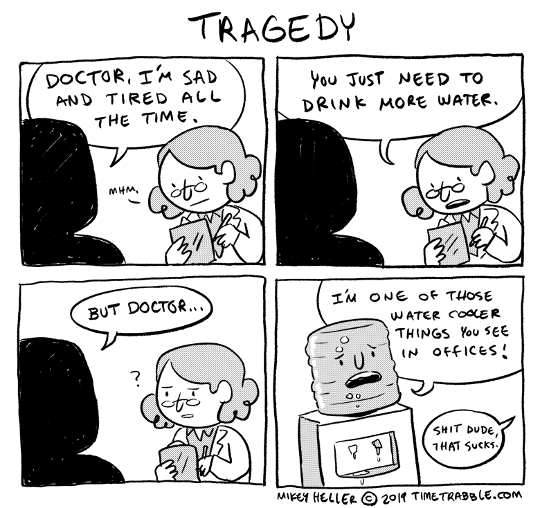 「i drew a comic about a tragedy 」|Mikey Hellerの漫画