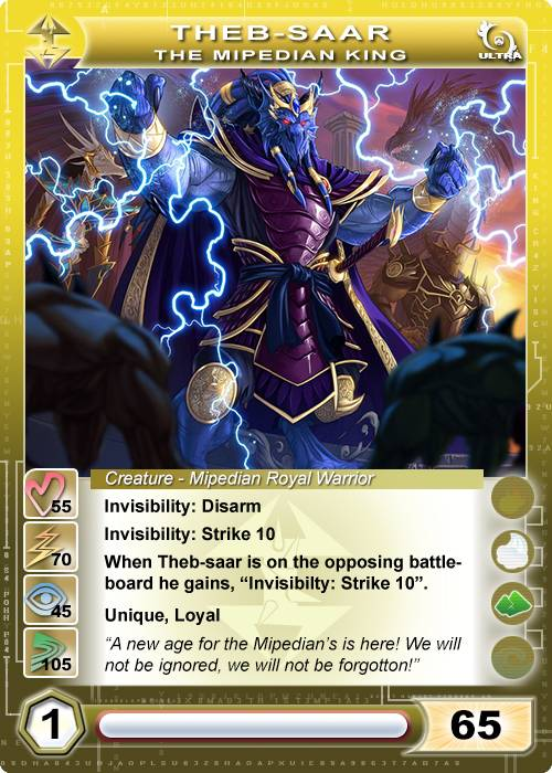 Chaotic Mipedian Warbeasts