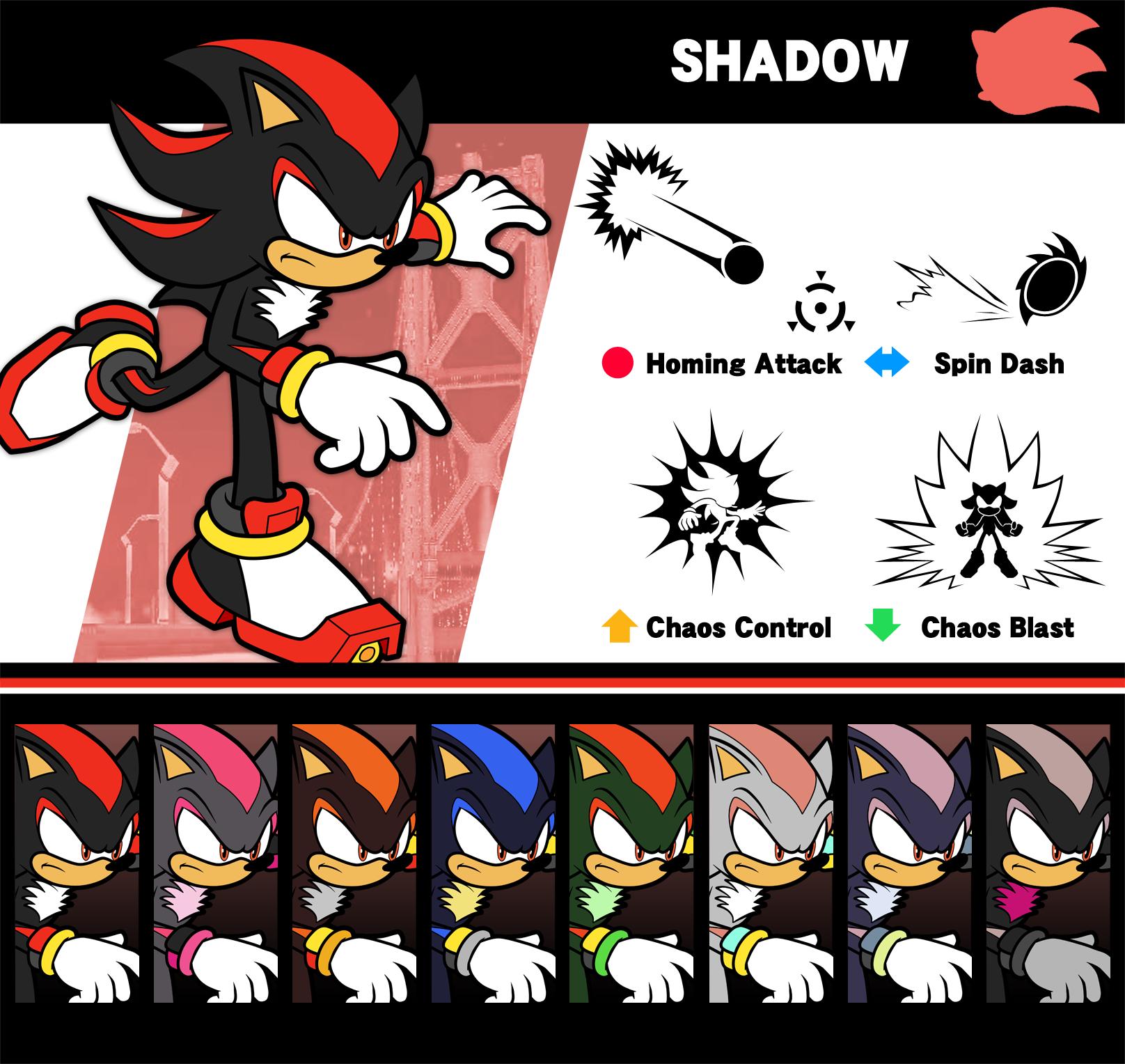 Shadow The Hedgehog Chaos Blast