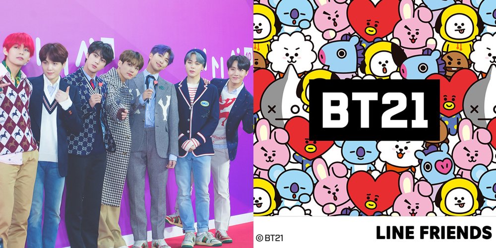 BTS, LINE FRIENDS characters BT21, and UNIQLO partner up for graphic ...