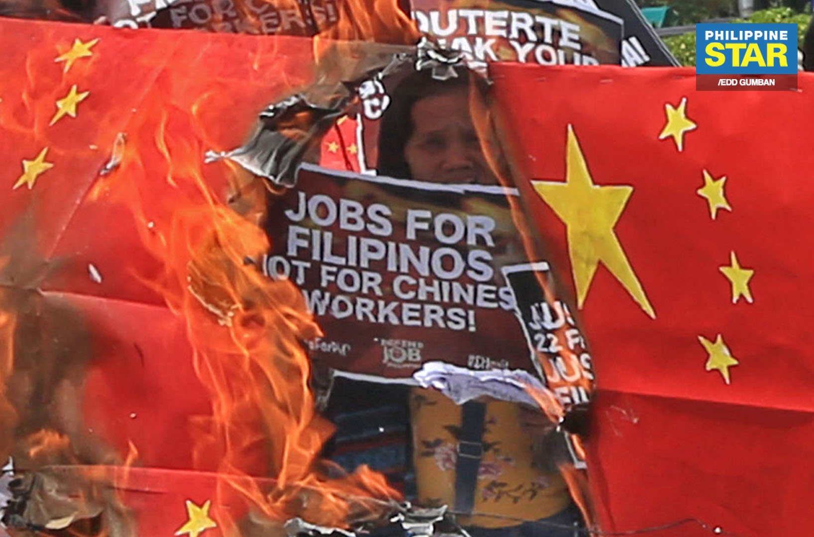 The Philippine Star On Twitter In Photos Protesters Gather To Burn
