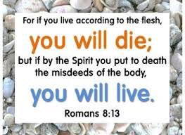 Romans 8 Vs 13