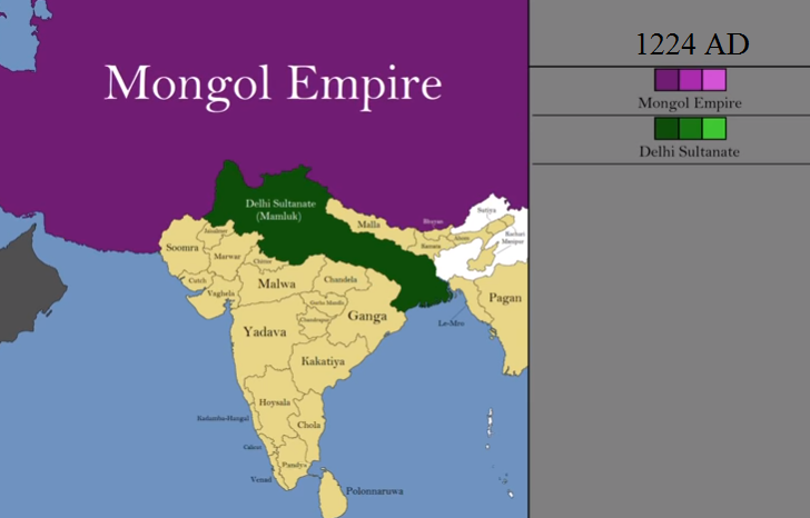 Alauddin Khilji Empire Map