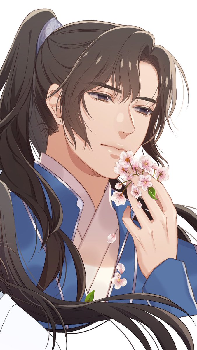 j u n i on Twitter: "casually imagines mo ran sniffing haitang blossoms like drugs…