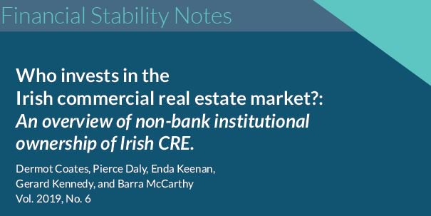 A new Financial Stability Note by Dermot Coates, Pierce Daly, Enda ...