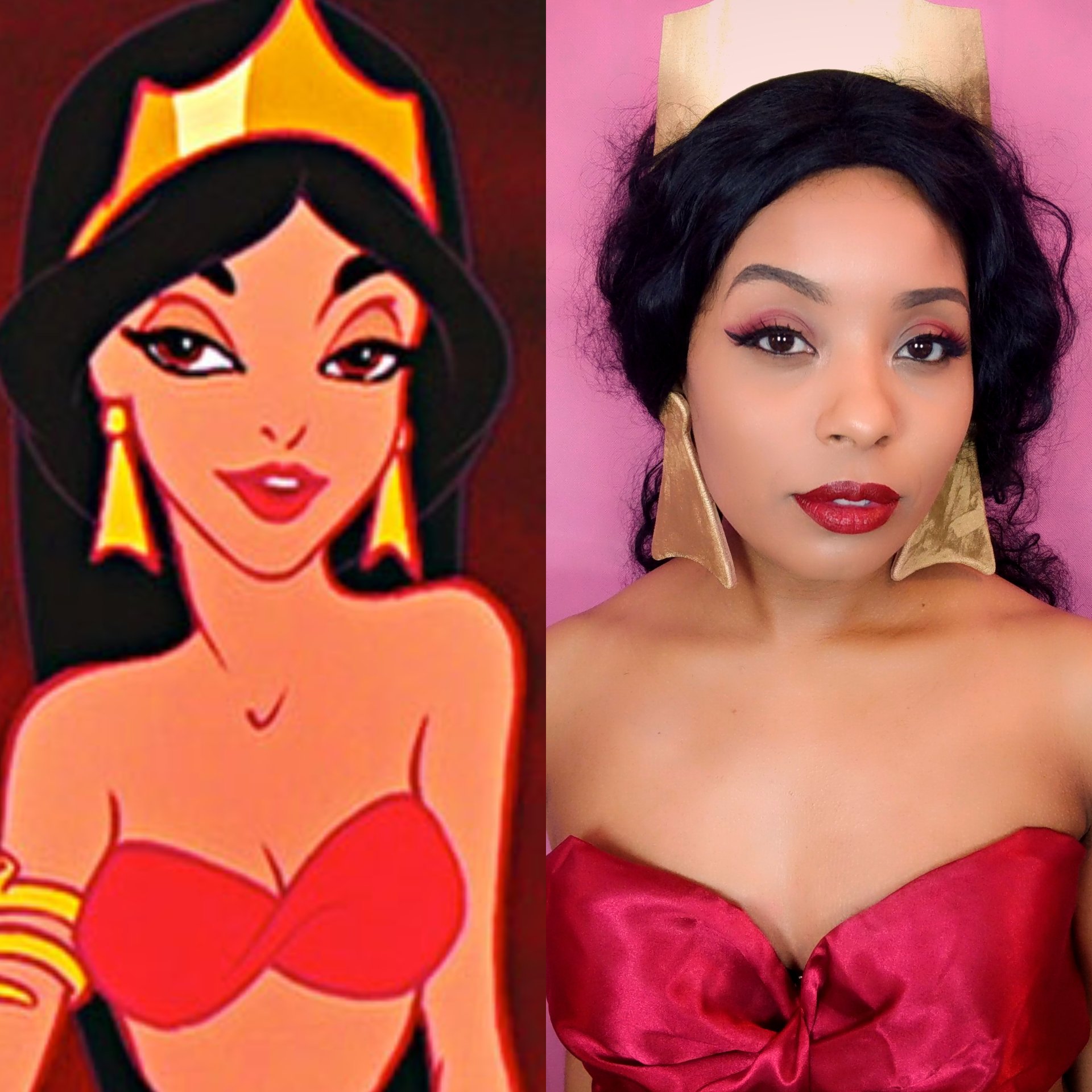 Jasmine Disney Red