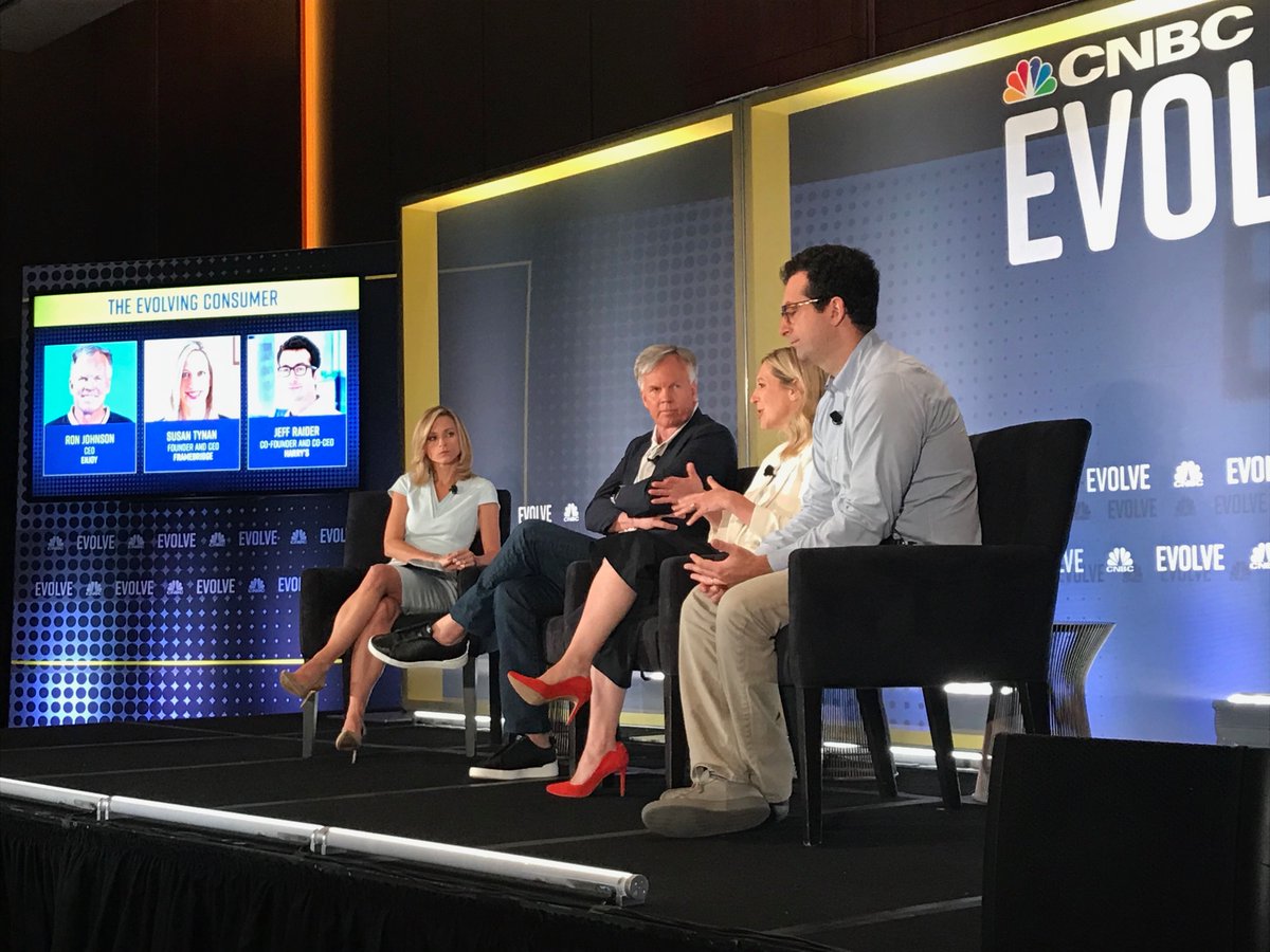 Enjoy CEO Ron Johnson, Framebridge founder and CEO Susan Tynan, and ...