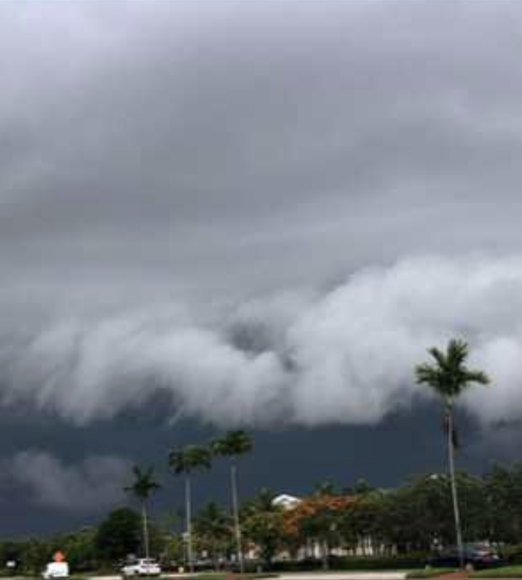Severe Thunderstorm Clouds