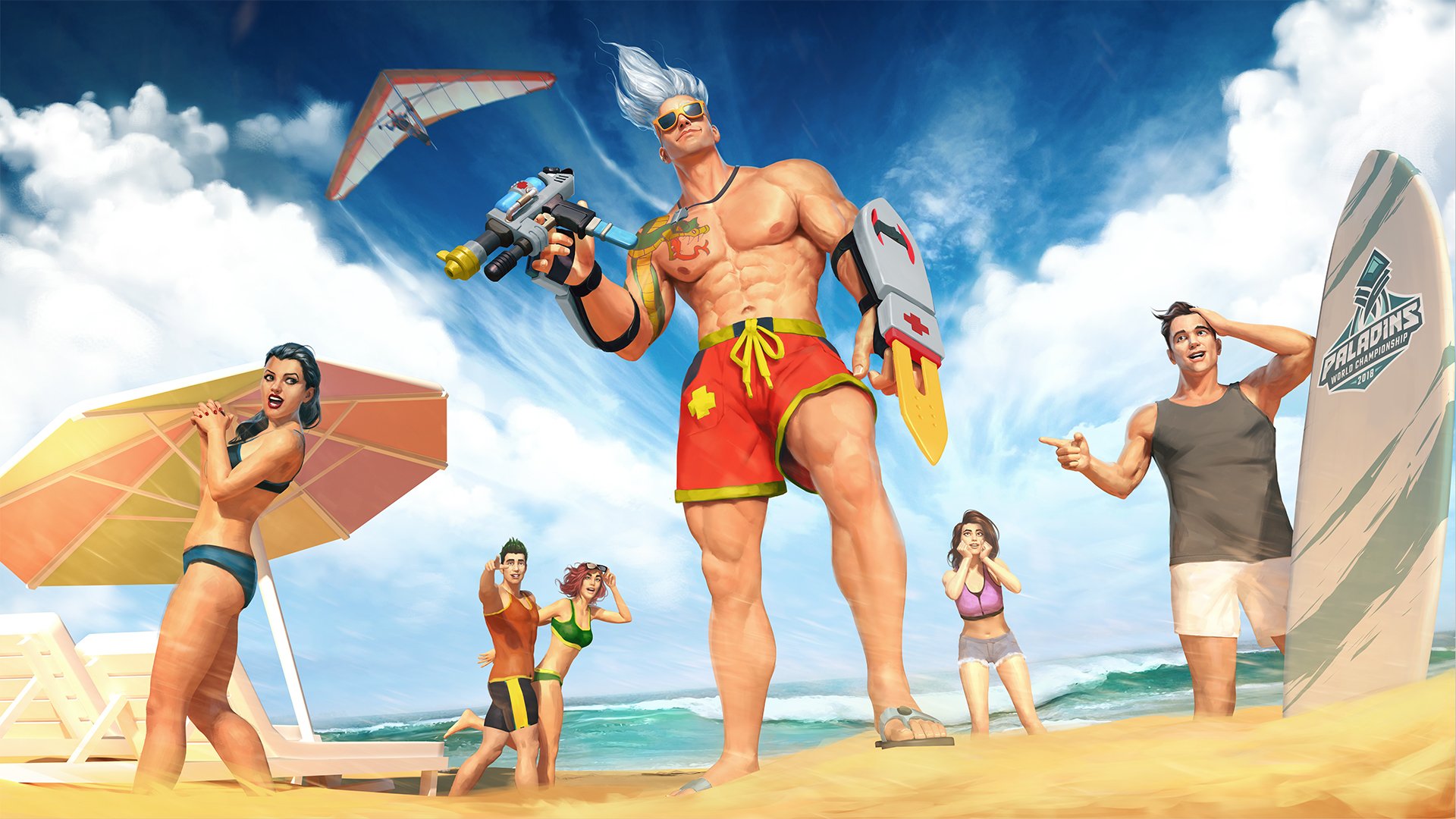Paladins The Game On Twitter The Partys Not Over Yet ☀️ Unlock Epic Beach Bash Recolor