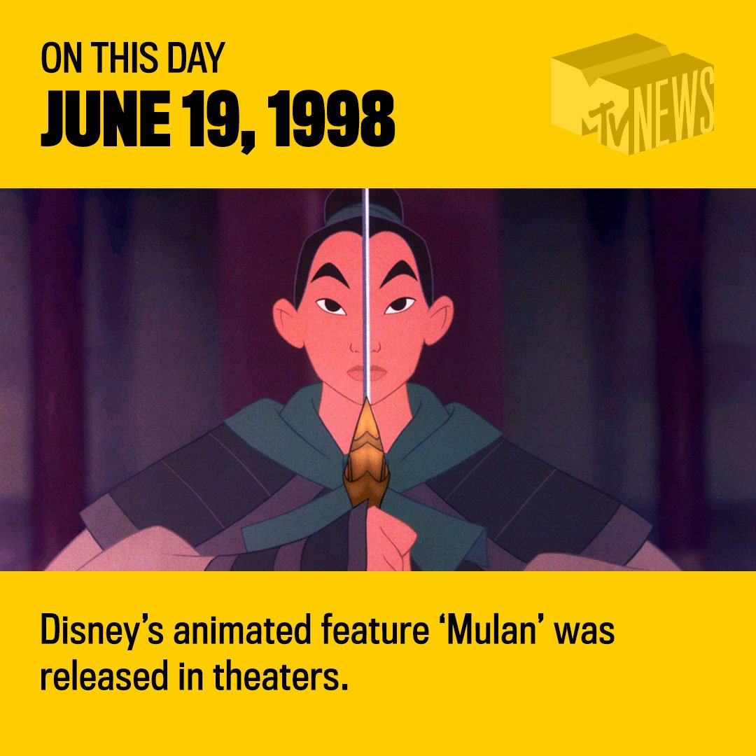MTV NEWS on Twitter: "21 years ago, we all got down to business to defeat the Huns when #Disney ...