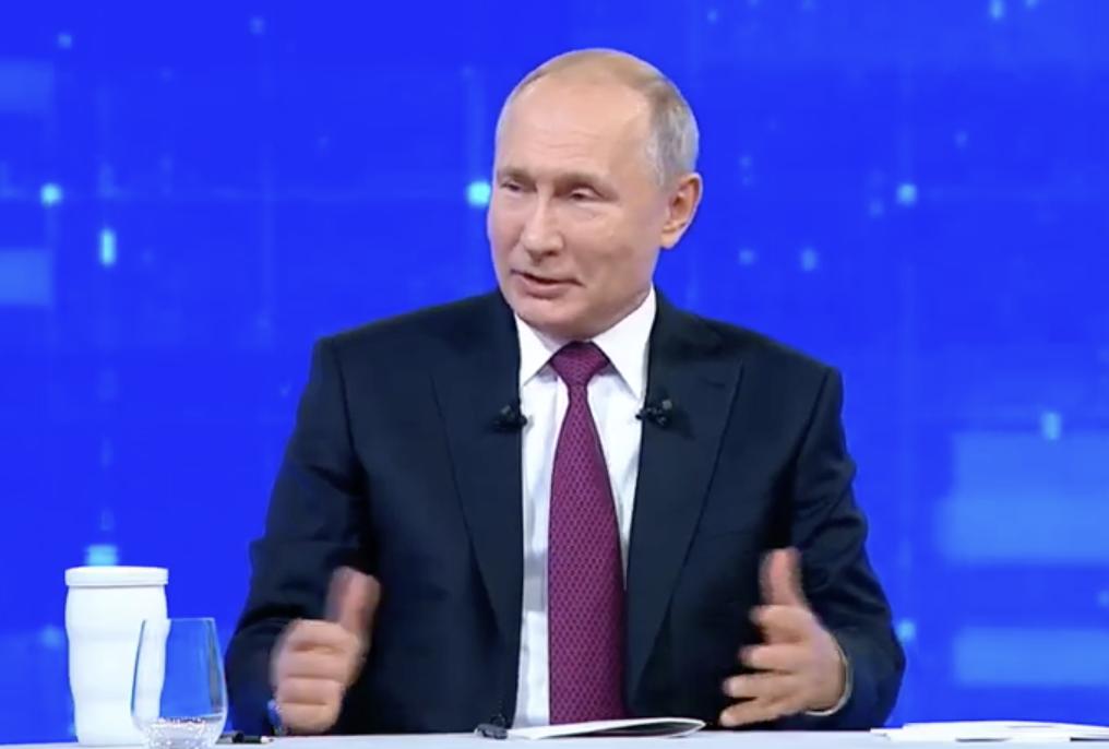 A Thread from @DustinGiebel: "bet Putin wear’s a purple tie for today’s ...