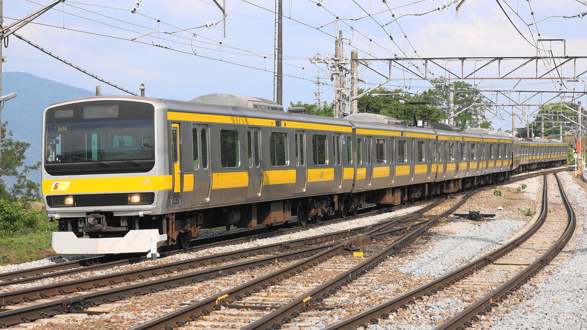 TrainMaxSpeedChaser on Twitter: "2019/6/20 中央･総武緩行線E231系(B30編成)長野入場回送 姨捨 スイッチバックでウネウネしながら出発です ...