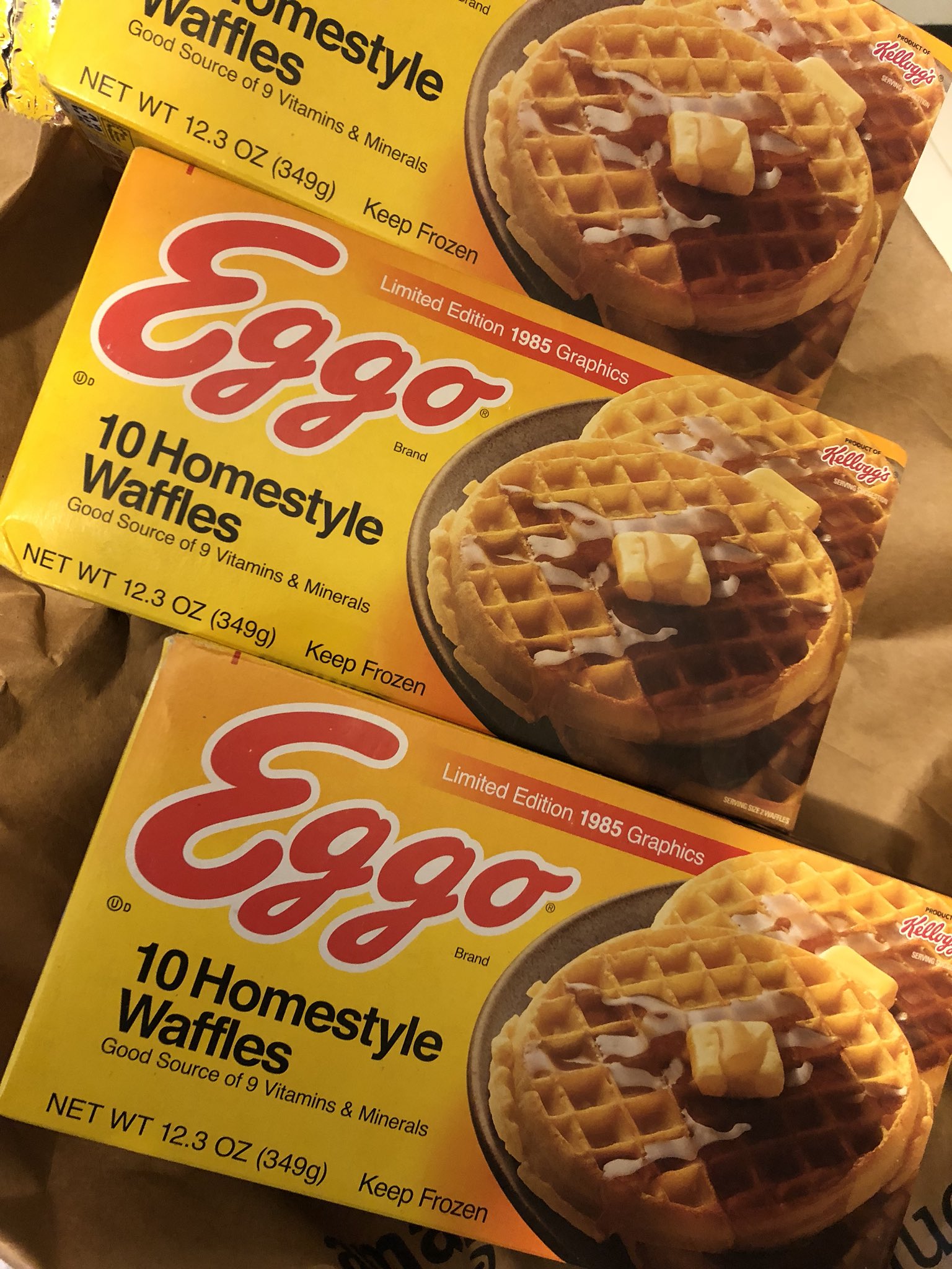 Eggo Waffles Box