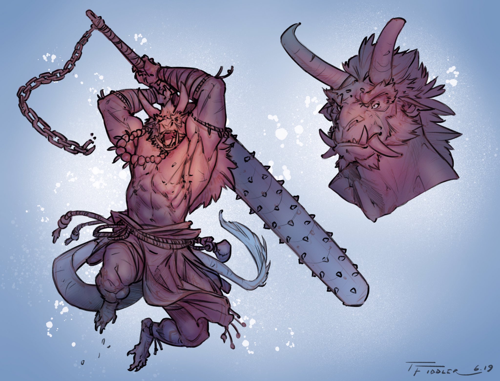 Demon Concept Art Character Design