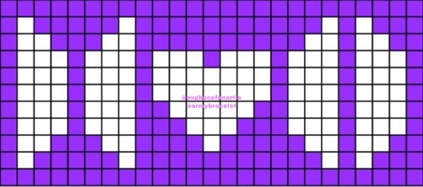 Bts Friendship Bracelet Pattern | atelier-yuwa.ciao.jp