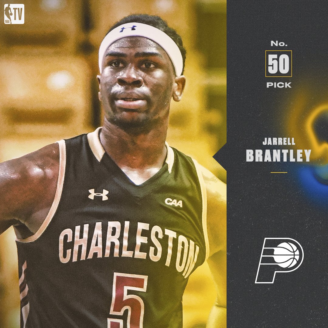 Pacers: The Pacers select Jarrell Brantley with the No