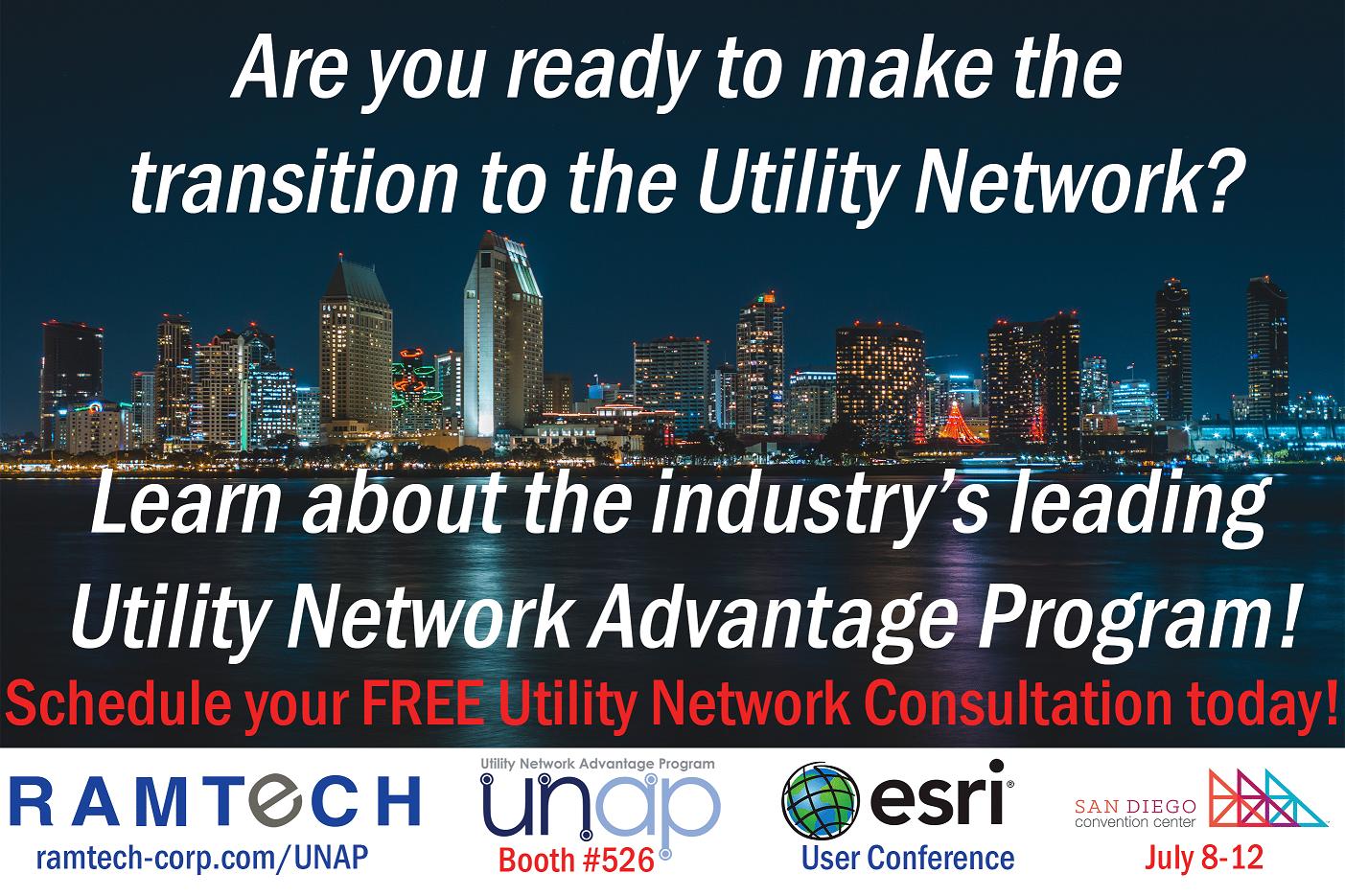 RAMTeCH on Twitter: "RAMTeCH Offers FREE Utility Network Sessions at Esri's User Conference ...