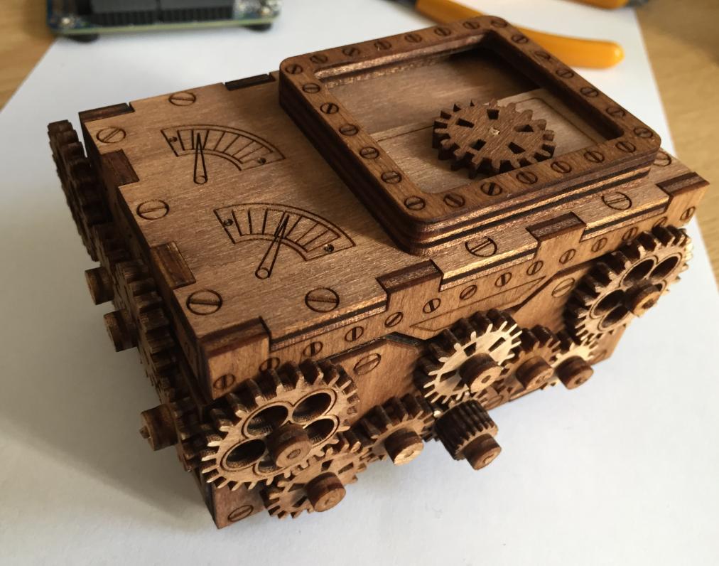 Wooden Raspberry Pi Enclosure