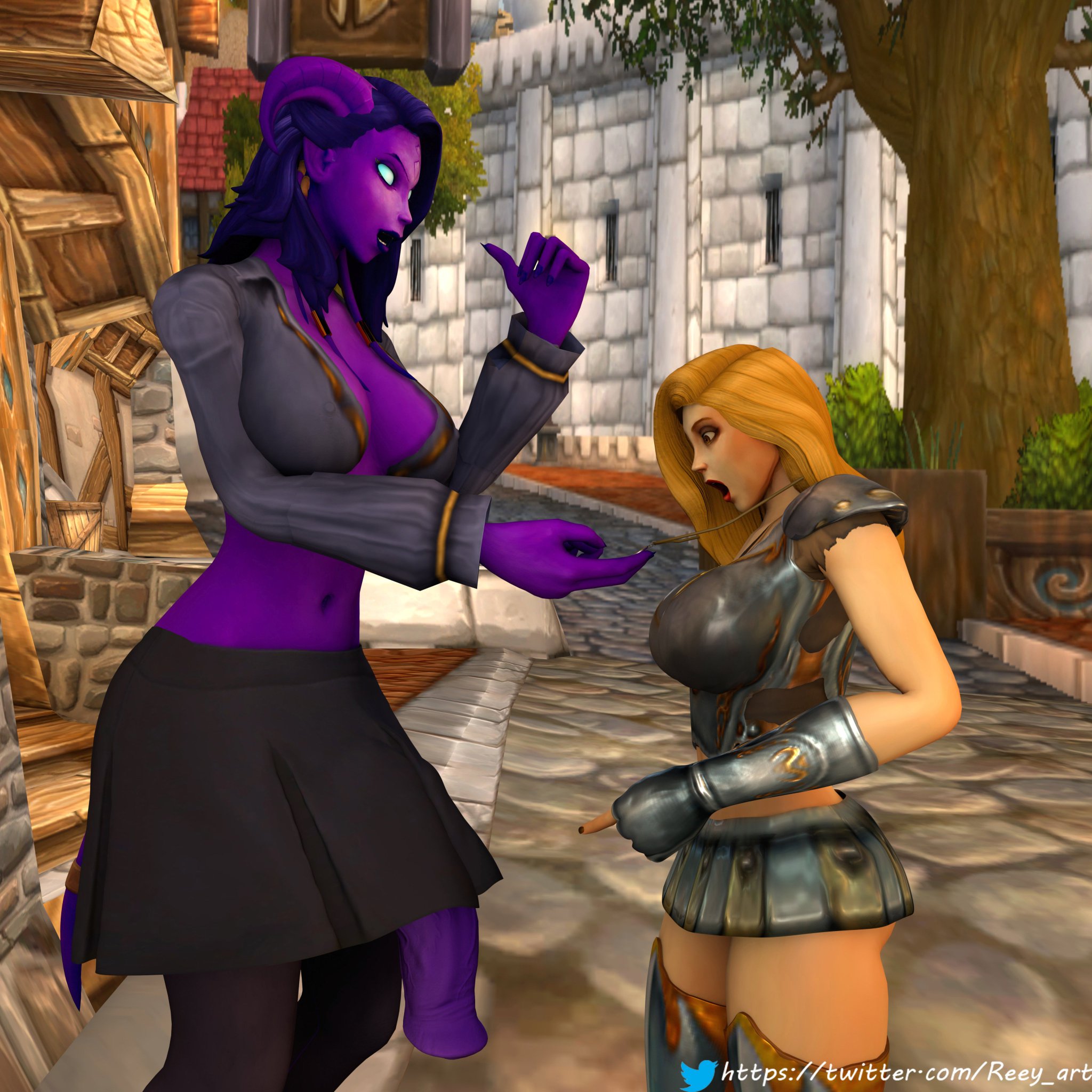 Reey'art on Twitter: "New commission for @brutefel ! It's been a long time since my last tweet ...