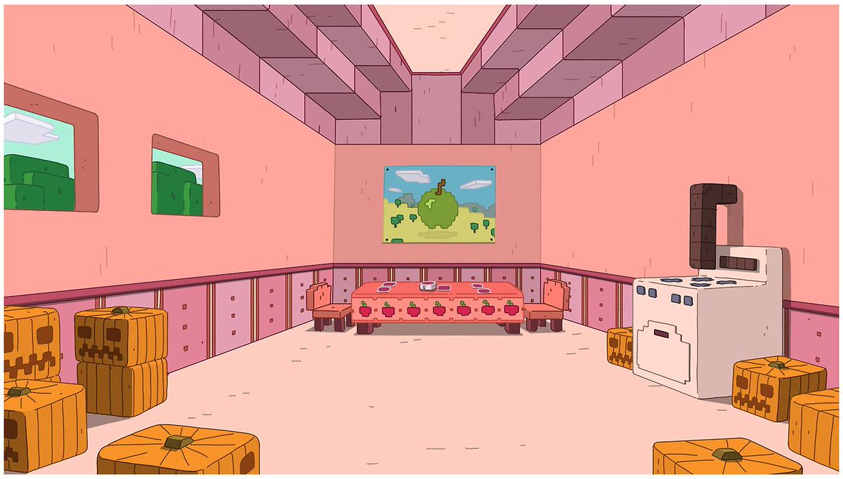 Adventure Time Minecraft Wallpaper