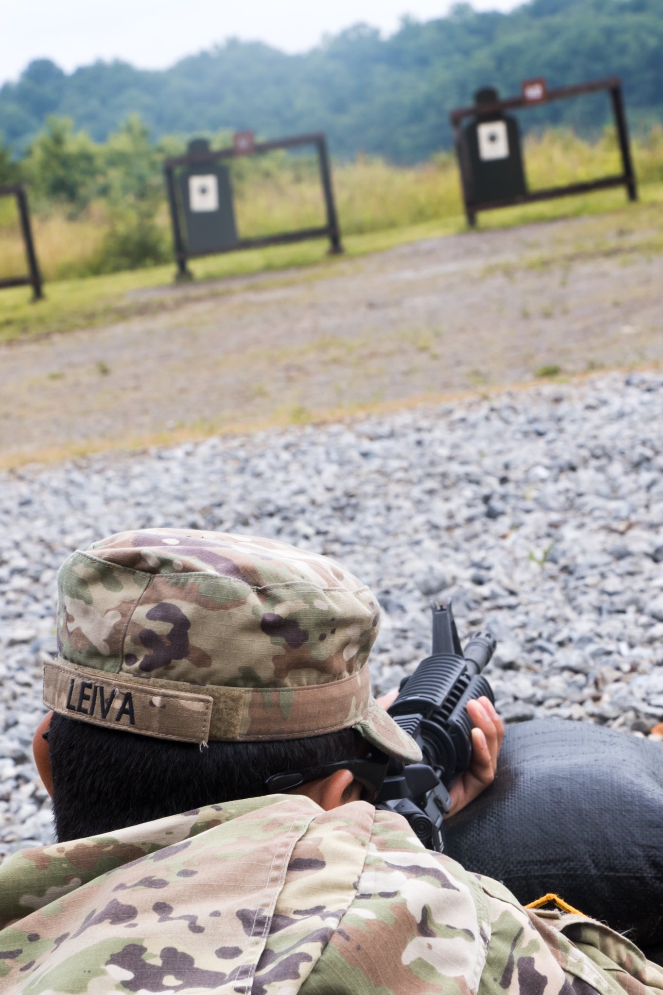 Army ROTC on Twitter: "5th Regiment #AdvancedCamp practiced zeroing in on their weapons. 📸 ...