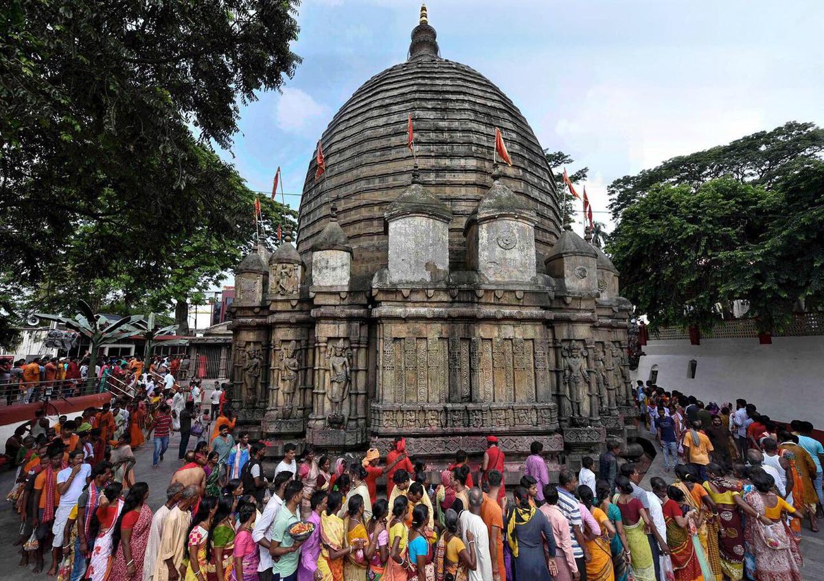 Guwahati: Thousands of devotees throng Kamakhya temple for the ... Guwahati: Thousands of devotees throng Kamakhya temple for the ...