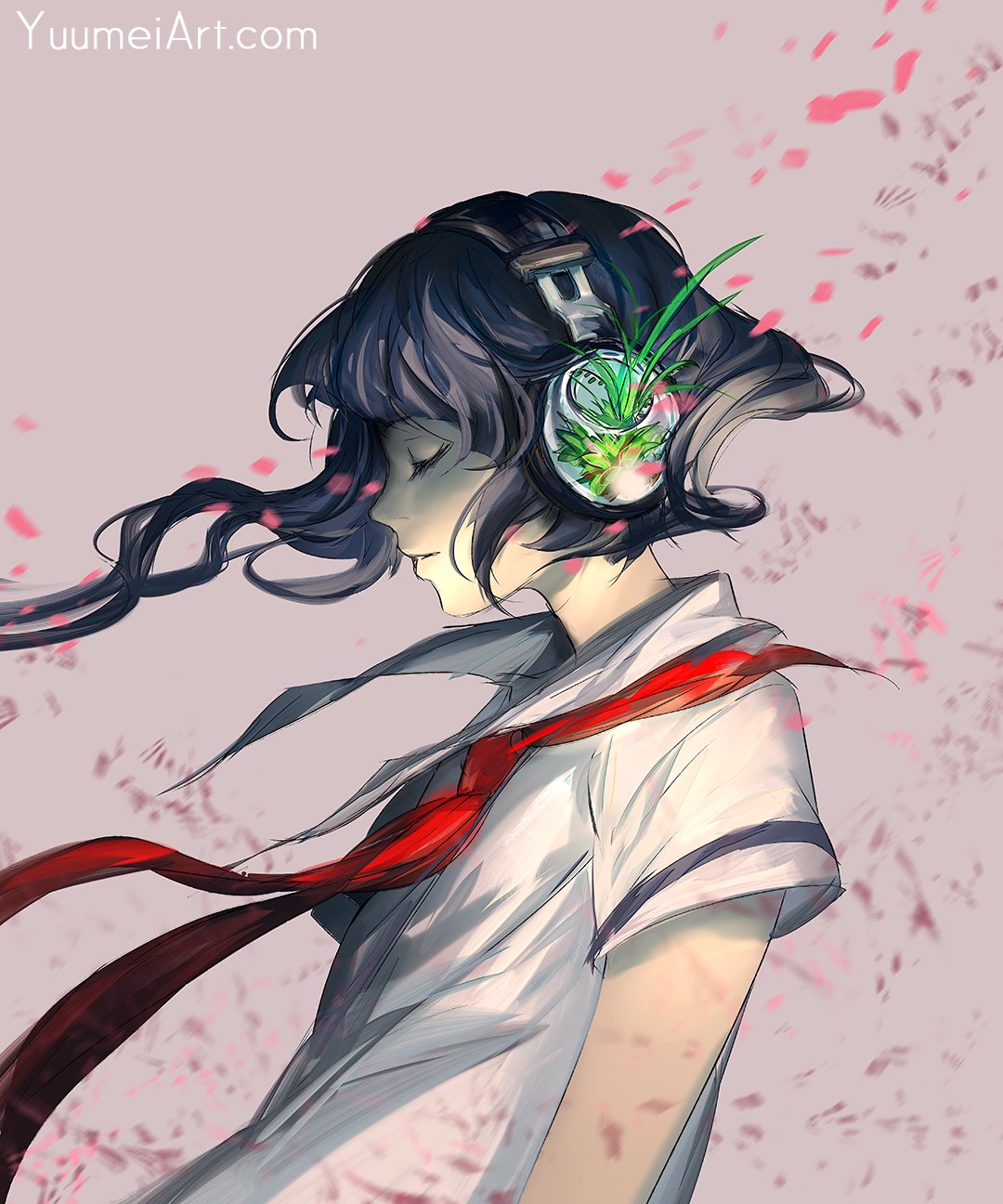 Yuumei on Twitter: "too many sad drawings lately, wanted something more peaceful :D HD files and ...