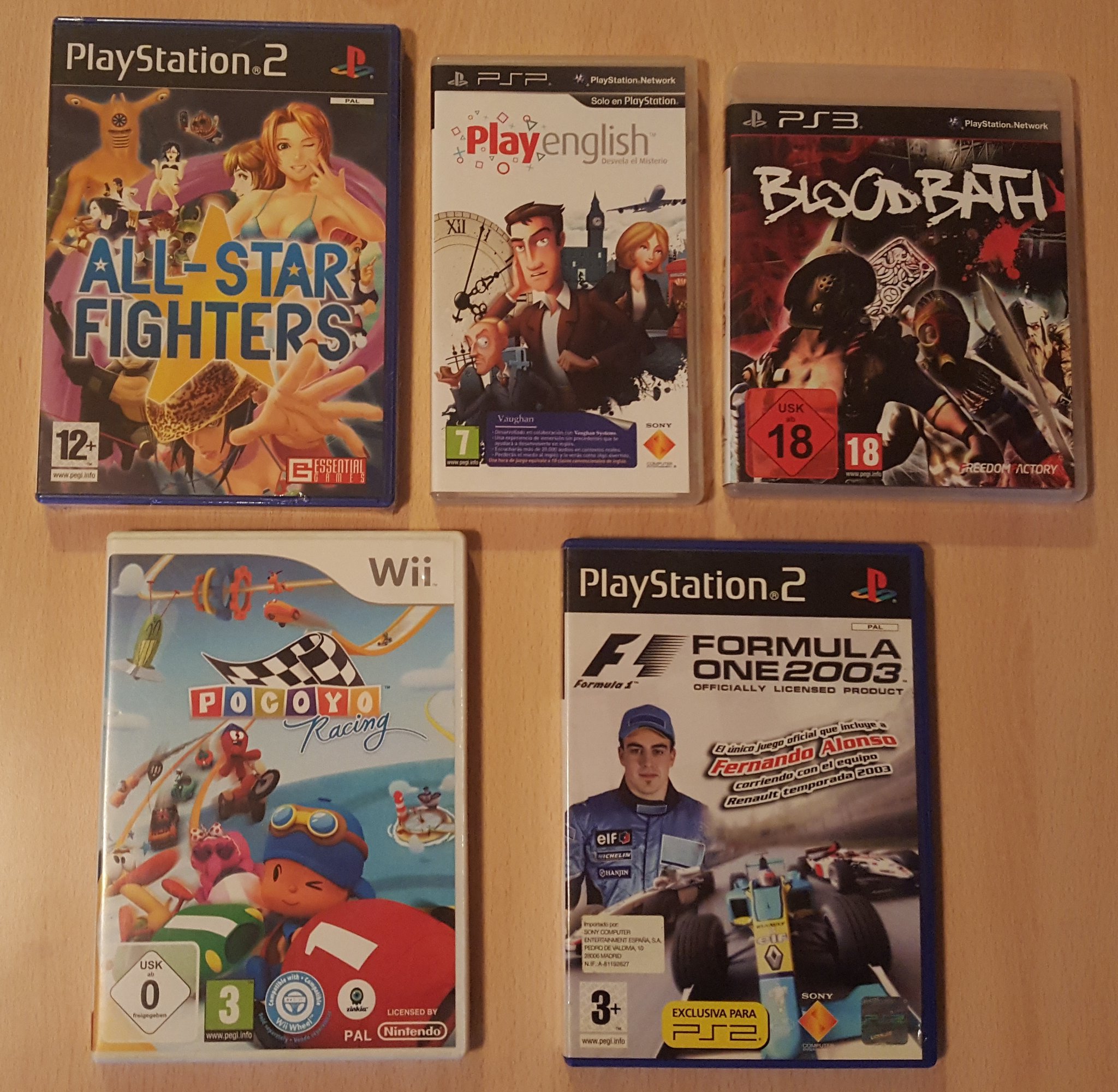 Dave's Random Game Room on Twitter: "Some random games I picked up in Spain last month ...