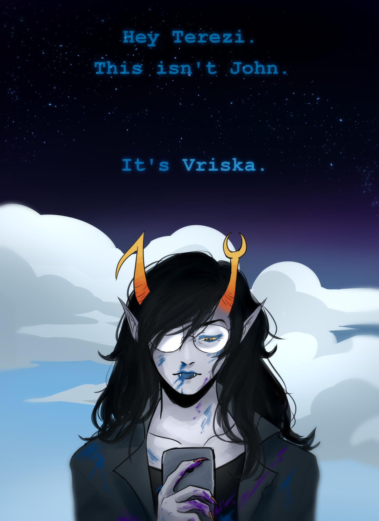 Homestuck Vriska And John