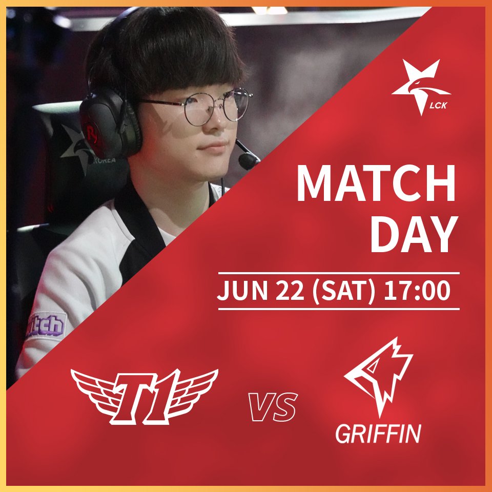 T1 LoL on Twitter: "2019 #LCK Summer Split R.1 vs GRF 한 경기 한 경기 쉽지 않은 여정입니다. 오늘이야말로 꼭 승리를 가져올 수 ...